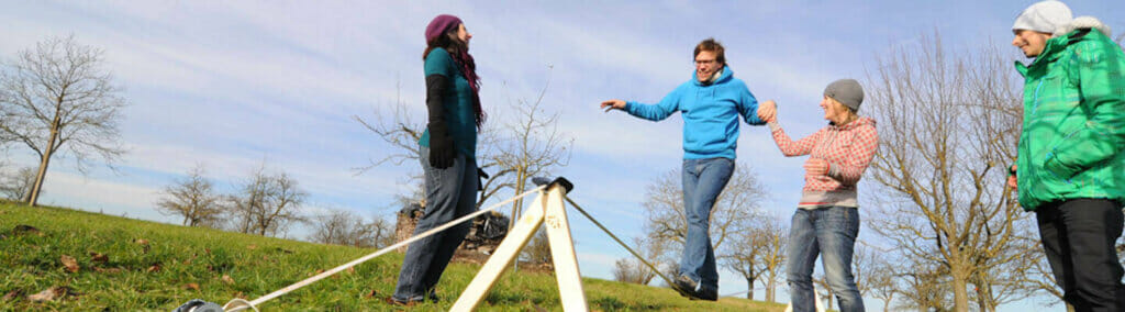 How to set up a Slackline without trees | Tips & Tricks